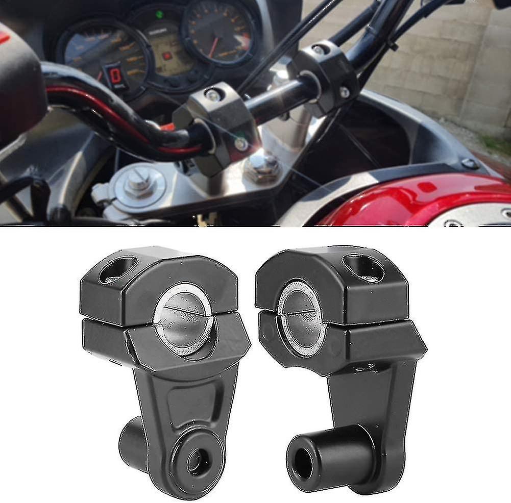 Handlebar Riser Bracket, 2pcs 22mm/28mm Universal Pivoting Motorcycle ...