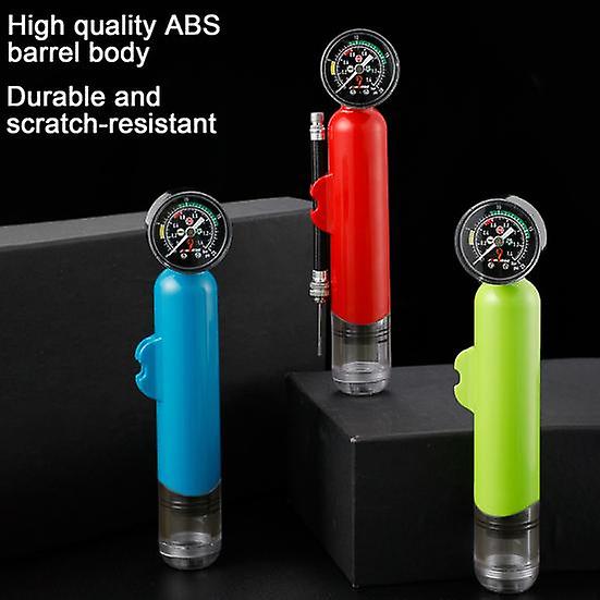 Mini Basketball Inflator with Pressure Gauge Premium Dual Action Ball ...