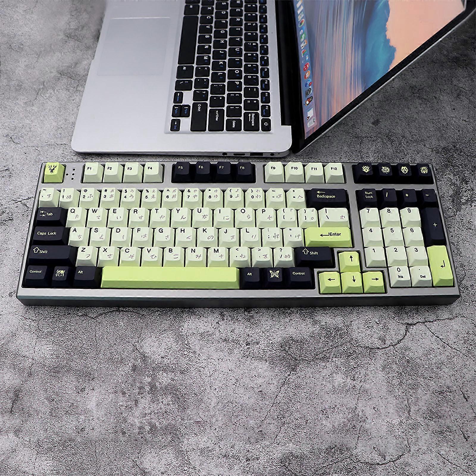 Animals Keycaps Cherry Profile 136 Keys Dye-Sub Keycaps RK61/64/gk61/68 ...