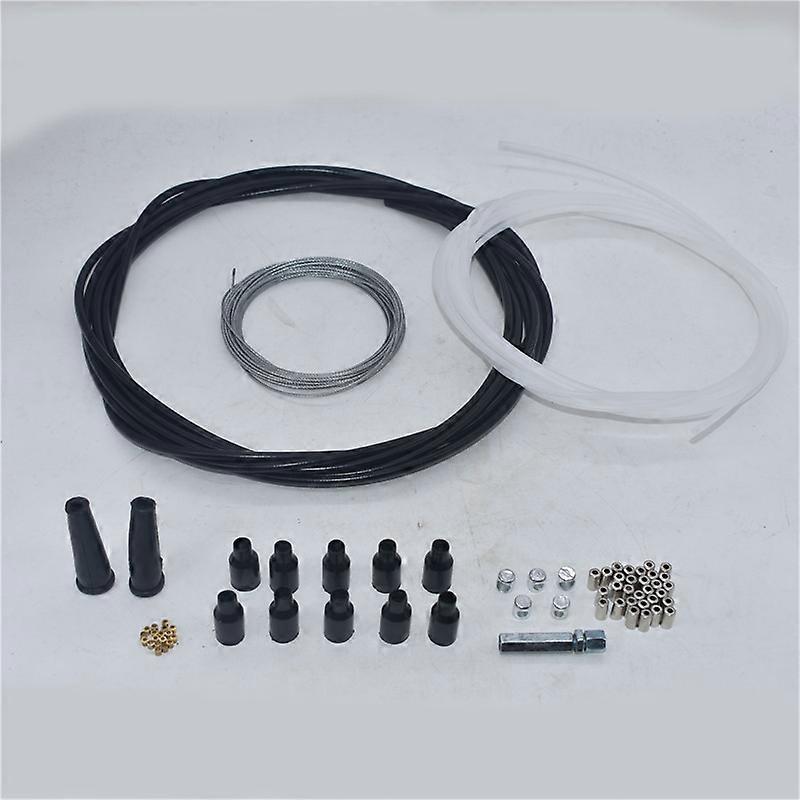 5 Metres Diy Throttle Cable Kit Nipples Ferrules Barrel Nipples Carb ...
