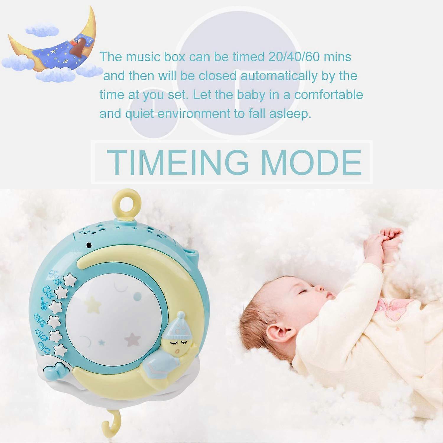 Kongque - Mini Tudou Baby Musical Crib Mobile with Projection Function ...