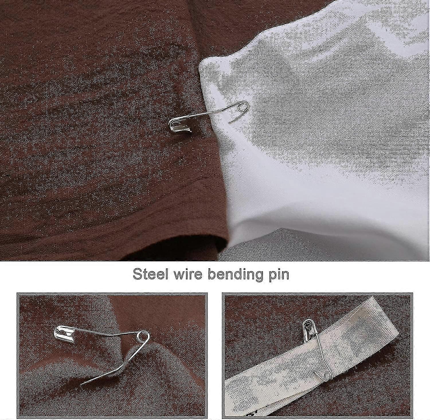 100pcs Curved Safety Pins Curved Security Pins Quilting Basting Pins Curved Basting Pins Office ...