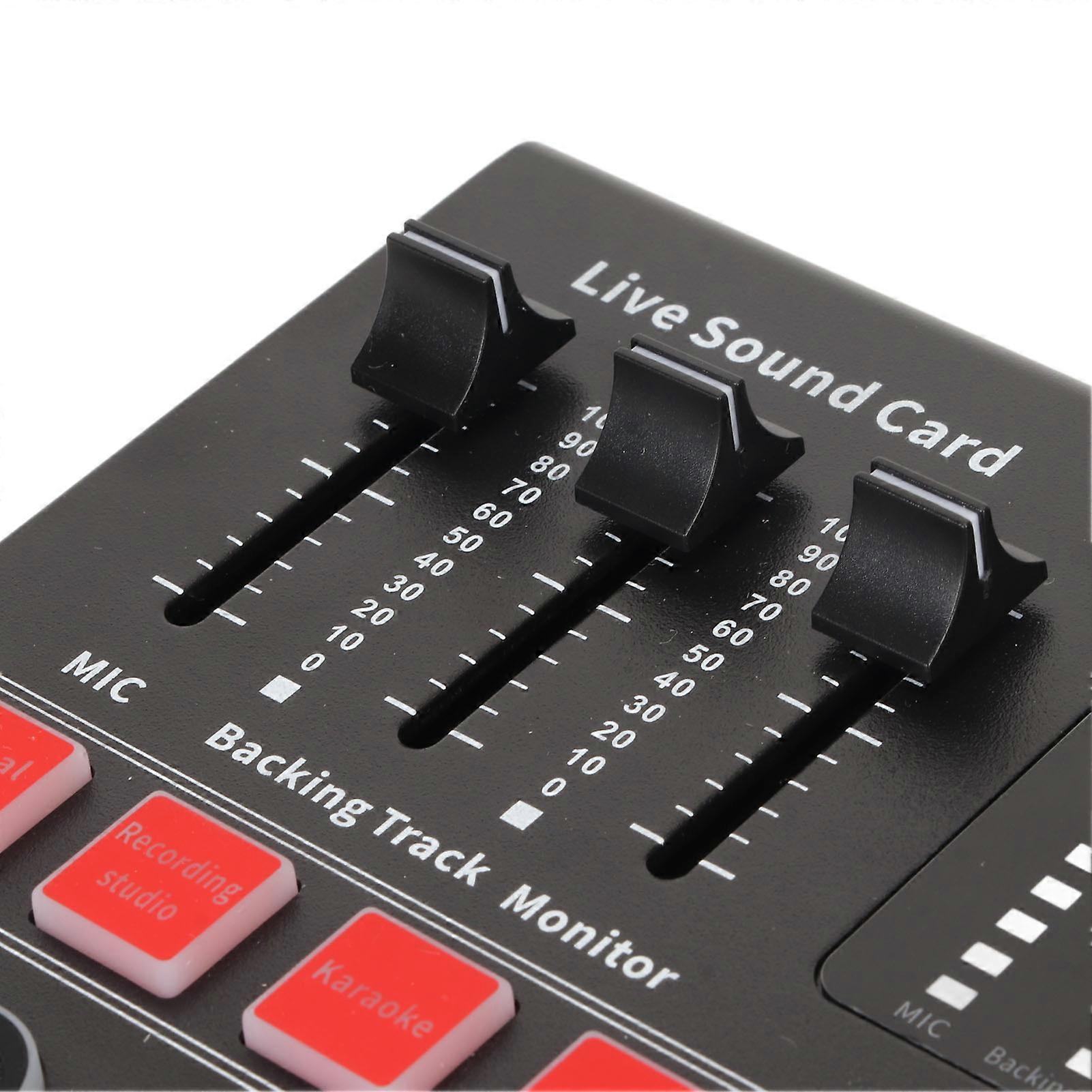 Live Sound Card 8 Sound Effects 10 Special Effects Bluetooth Noise ...