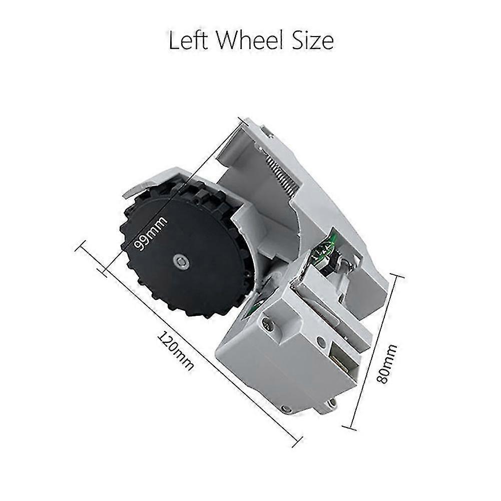 Parts For 1c Stytj01zhm/mi Robot Vacuum Mop Right Drive Wheel Module Sweeping Robot Accessories ...