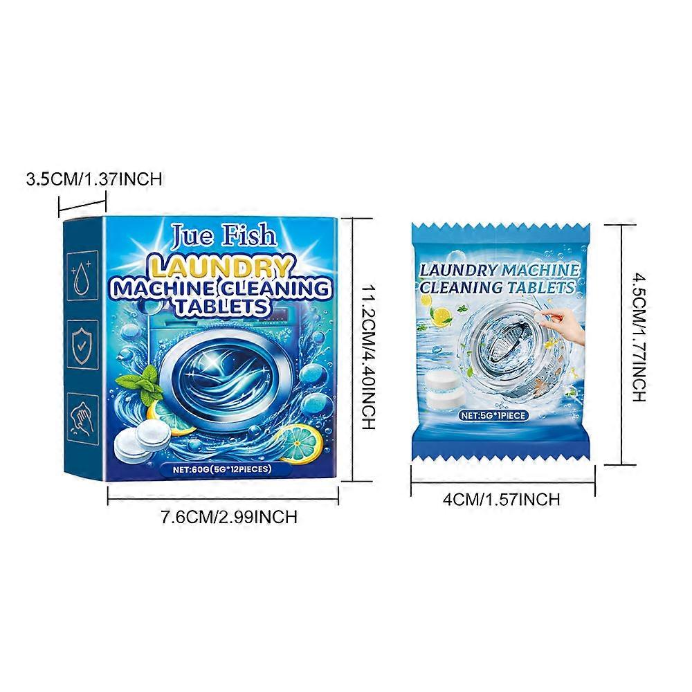 Washing Machine Cleaning Effervescent Tablets, Powerful Dirt Removal ...