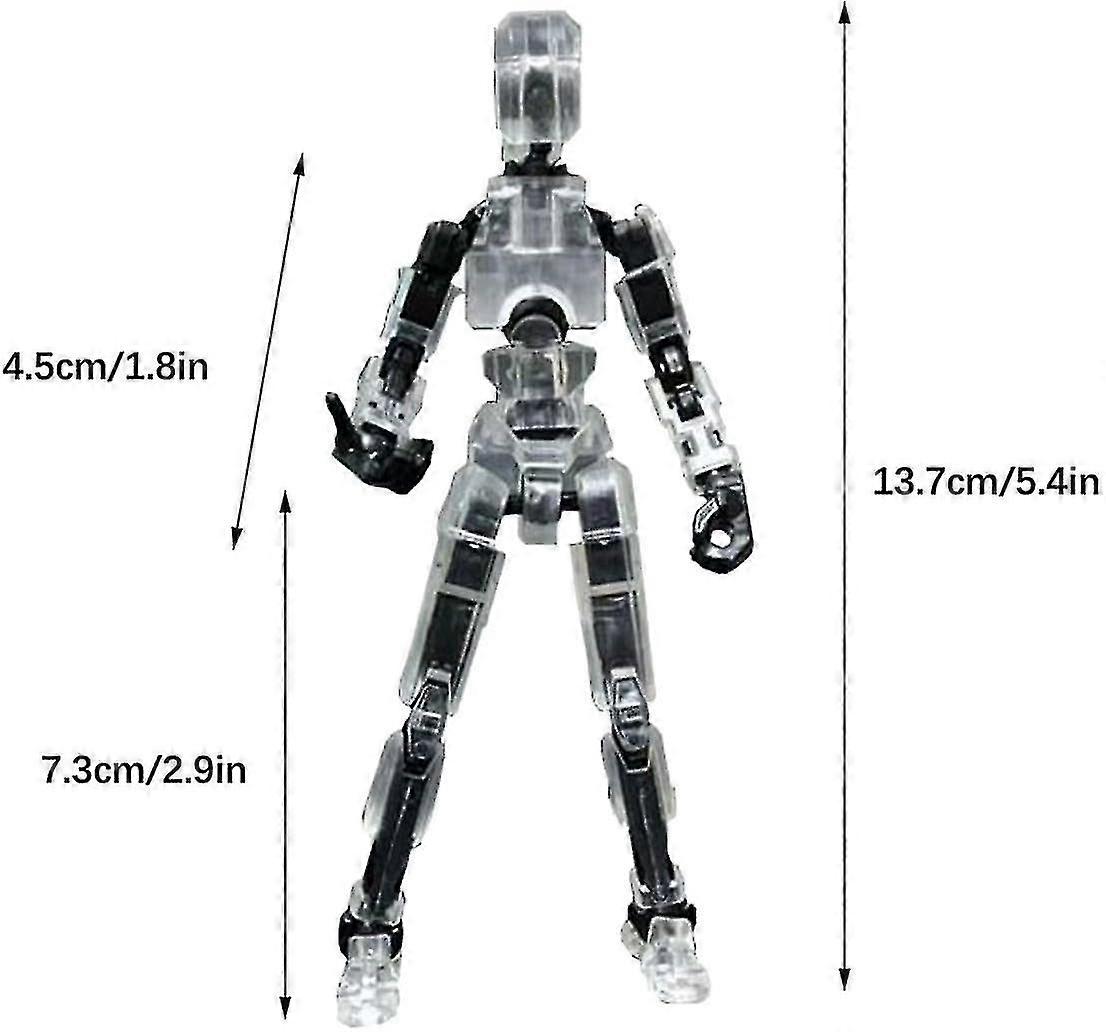 T13 Action Figure, Titan 13 Action Figure with 4 Types of Weapons and 3 ...
