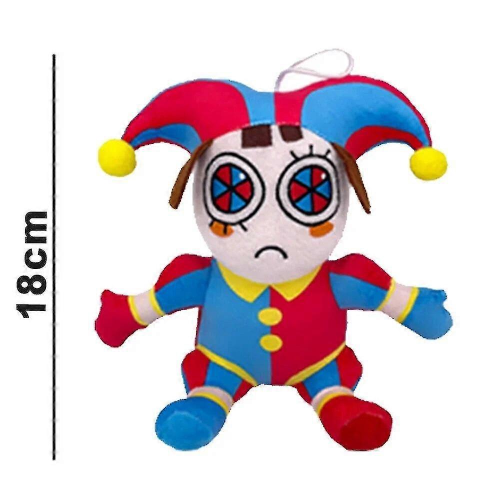8pcs The Amazing Digital Circus Pomni Jax Plush Cartoon Plushie Toys ...
