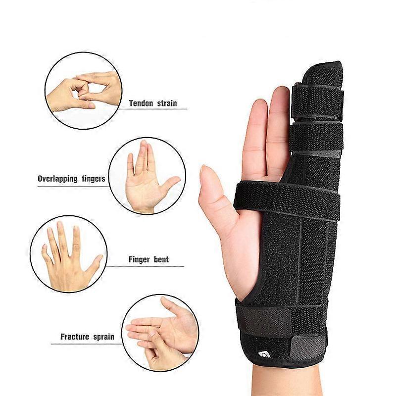 MIMIGO 1PACK Metacarpal Finger Splint Hand Brace Pinky Finger Splint ...