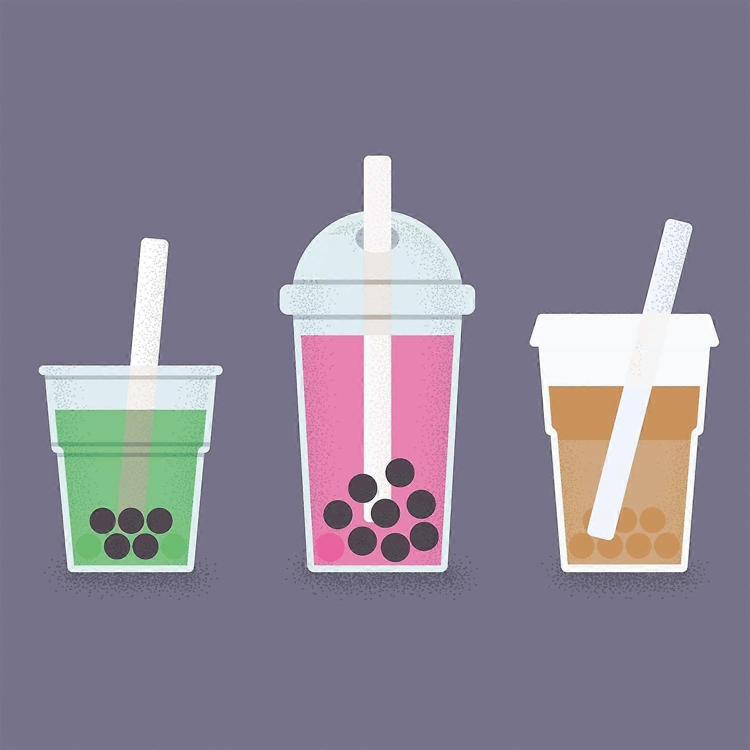 300Pcs Smoothie Jumbo Straw Clear Plastic Drinking Straws for Bubble ...