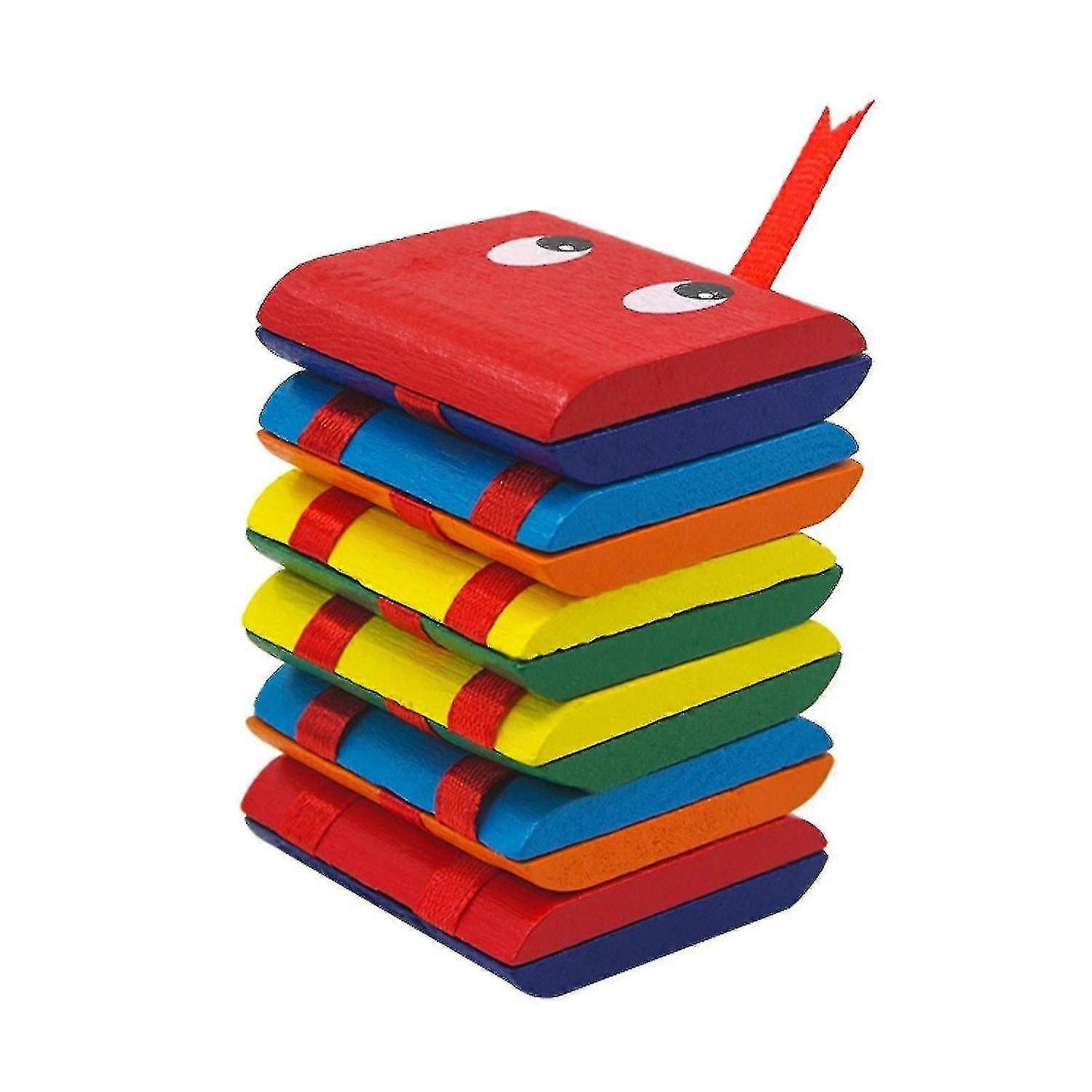 Flip block Finger Toy Flip Block Flip Colorful Flap Wooden Ladder ...