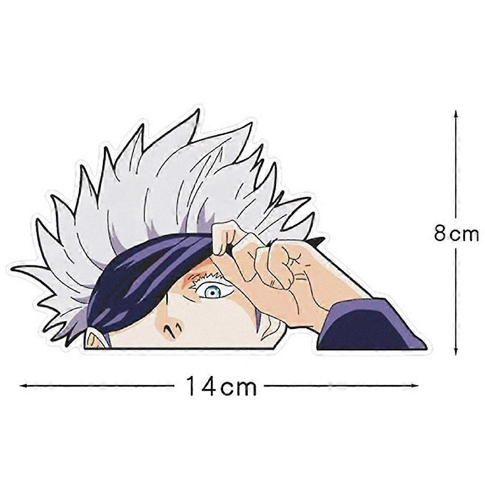 Jujutsu Kaisen Anime Car Stickers Gojo Satoru Yuji Itadori Funny ...