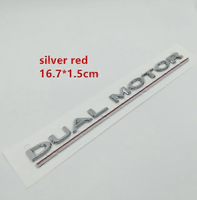1pcs 3D ABS Tesla Model 3 X S Y DUAL MOTOR Spacex car Letter Rear ...