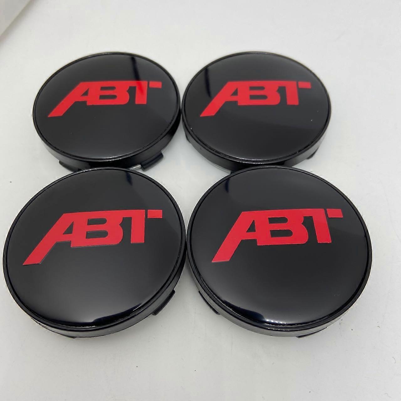 4pcs 56mm 59mm 60mm 63mm ABT Car Badge Wheel Center Hub Rim Caps Logo ...