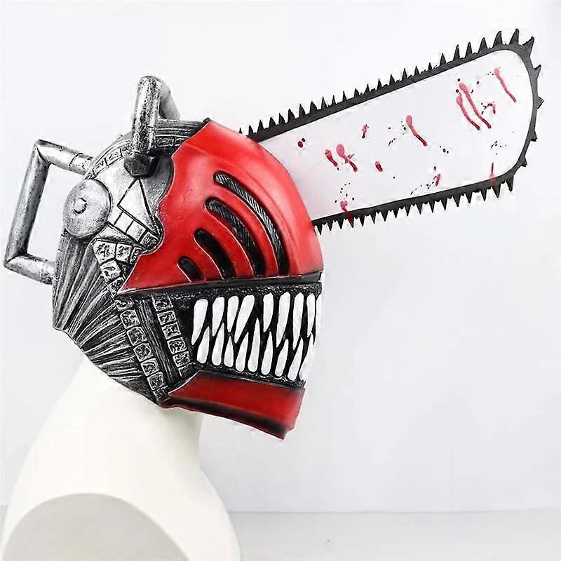 Chainsaw Man Mask Cosplay Anime Denji Pochita Mask Chainsawman Role Saw ...