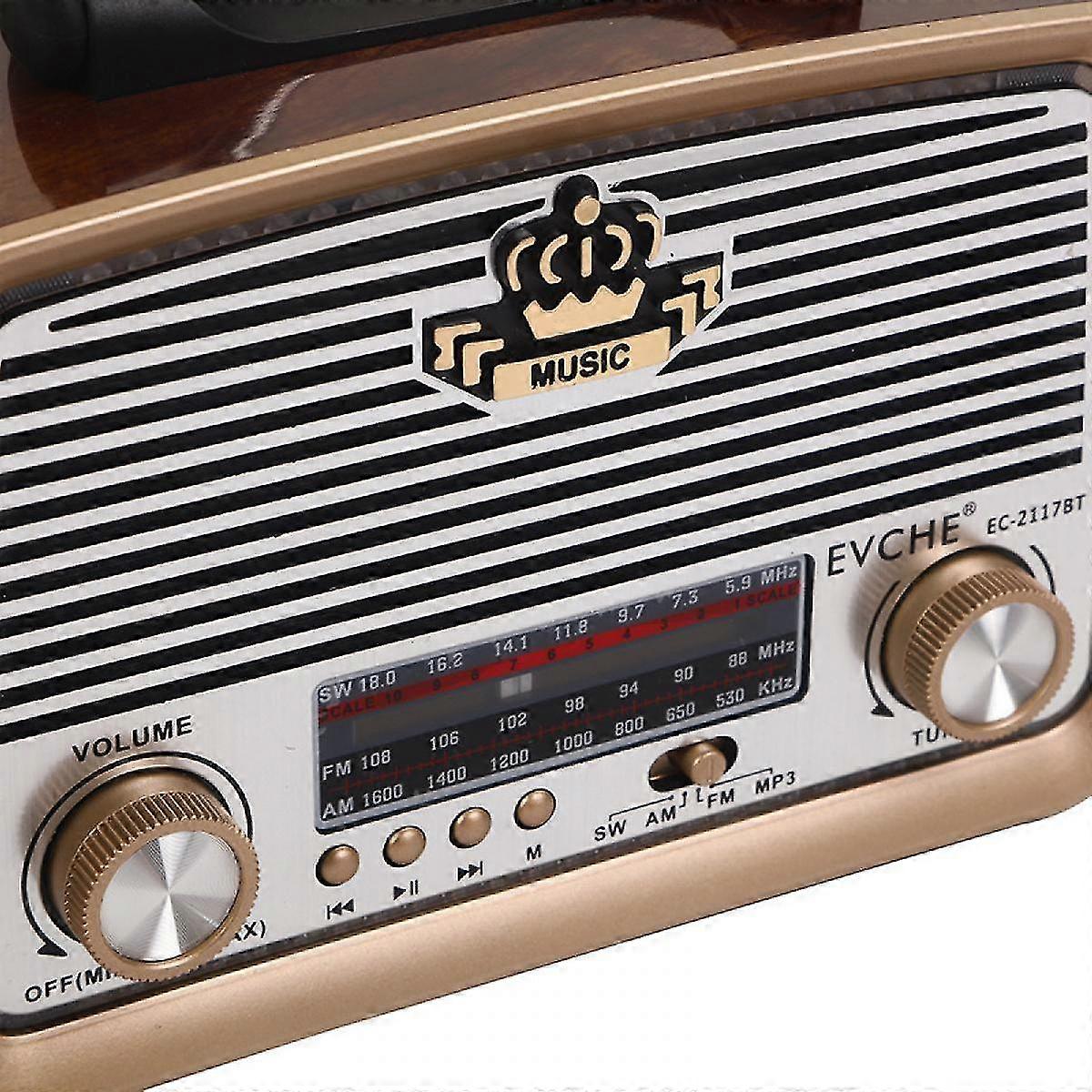 Veeki FM Radio Vintage Radio Retro Radio Portable Radio Kortvågsradio ...