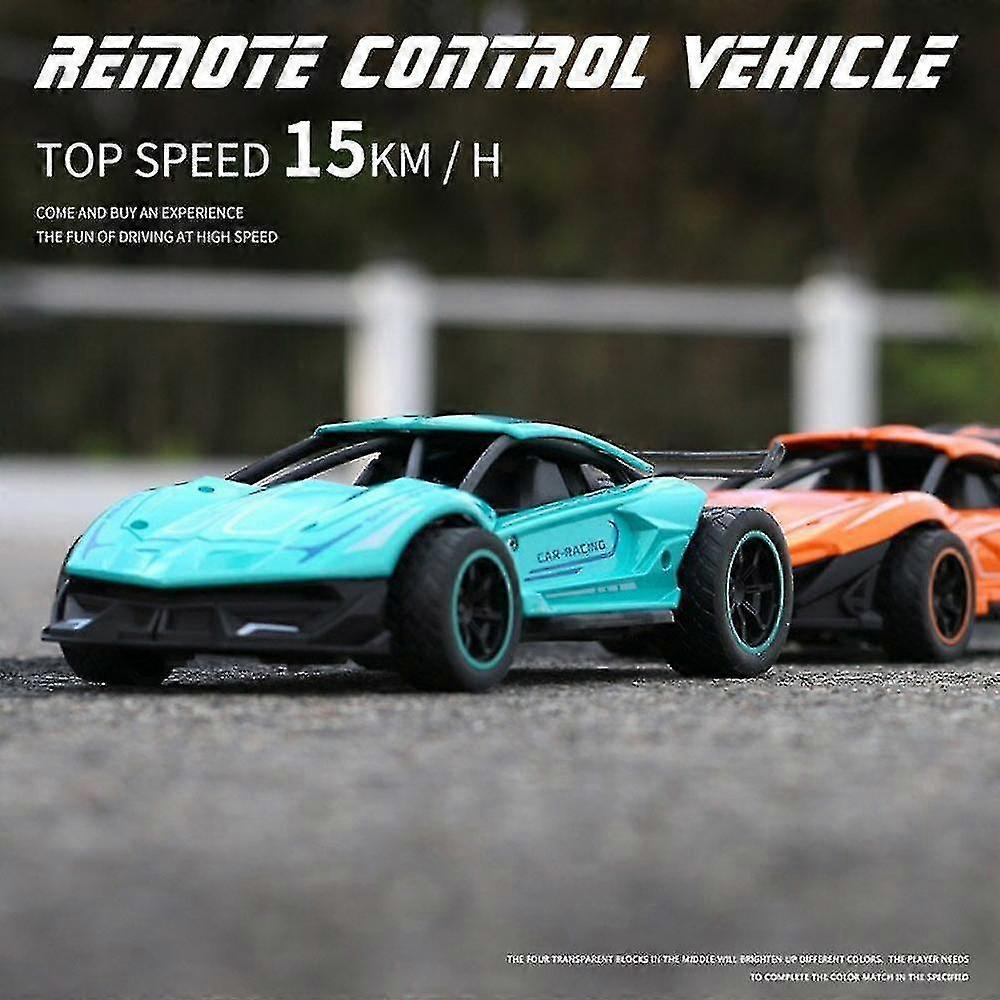 2.4g Rc Metal Drift Racing Car Toy Off Road Radio Remote Control ...