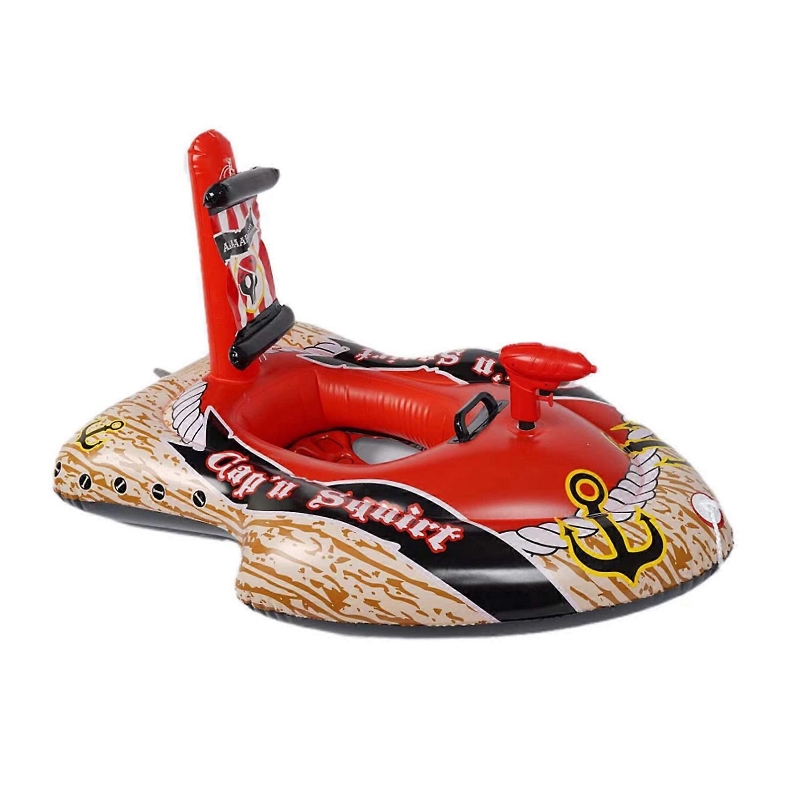 Best Offer-Children Sitting In Circle Pool Float Dinghy Pirate Ship ...