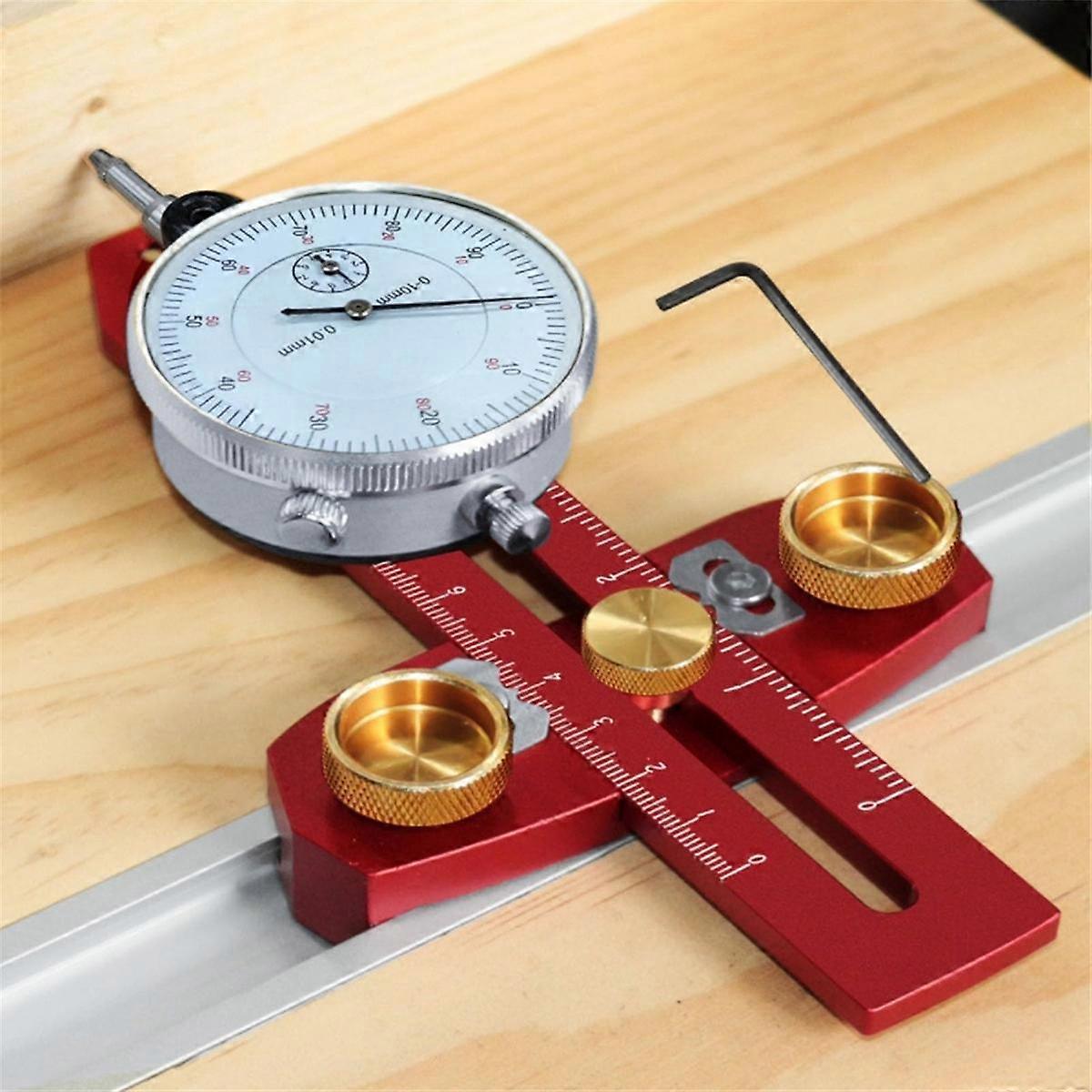 Table Saw Gauge with Dial Indicator, Table Saw Alignment Gauge ...