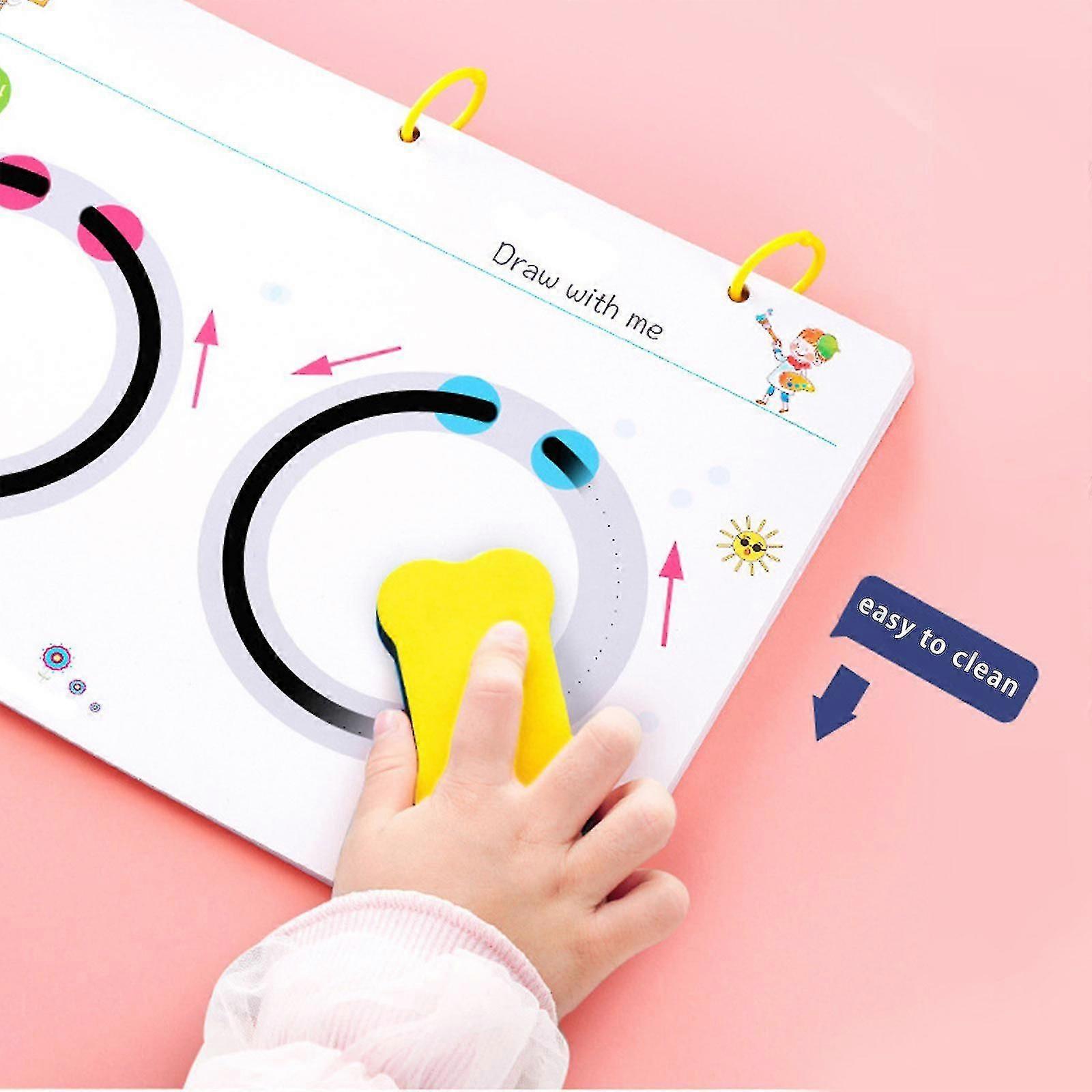 Pen Control Tracing Book,children Educational Stroke Line Match Game ...