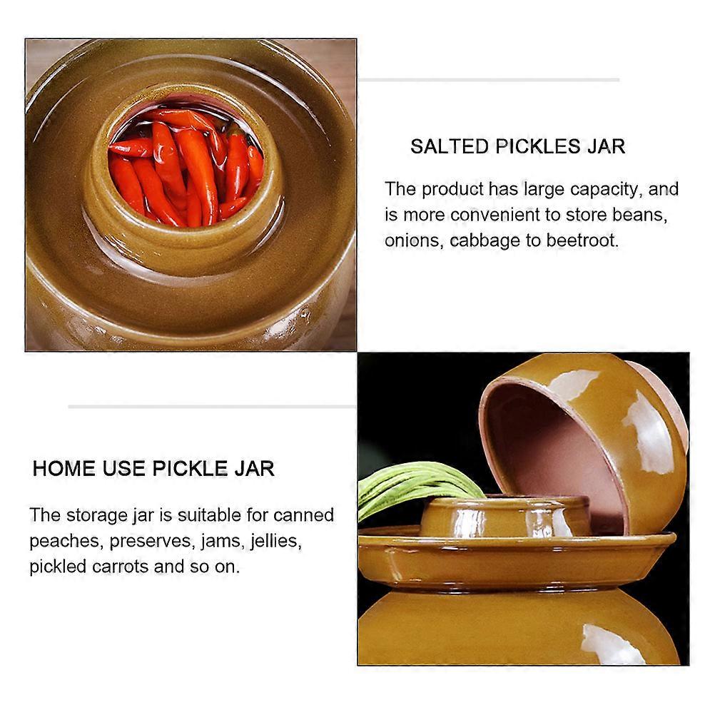 Pickle Storage Jar Pickling Jar Home Use Assorted Color Pottery for ...