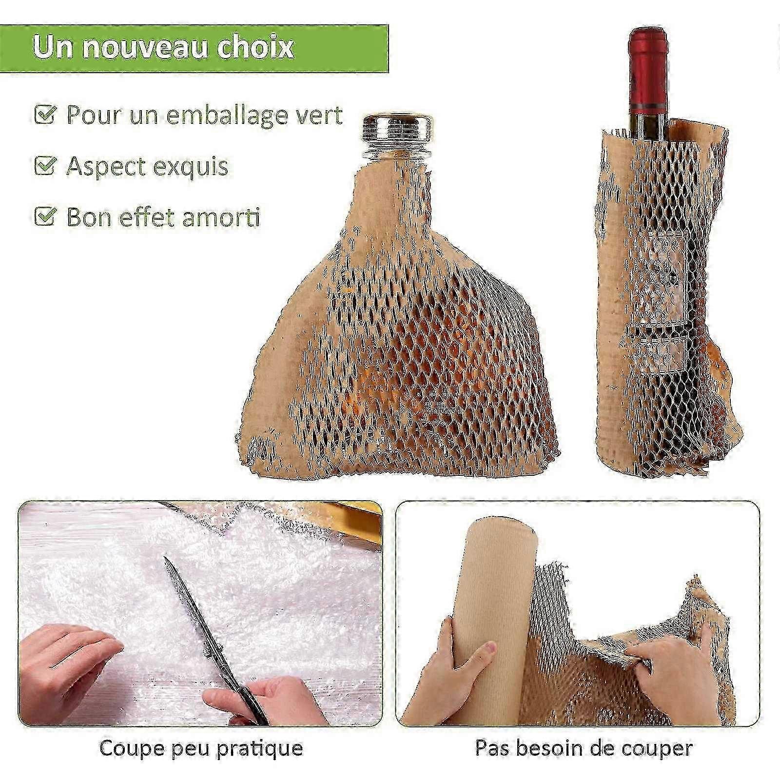 50 Meter Honeycomb Kraft Paper Roll for Moving House and Fragile Object ...