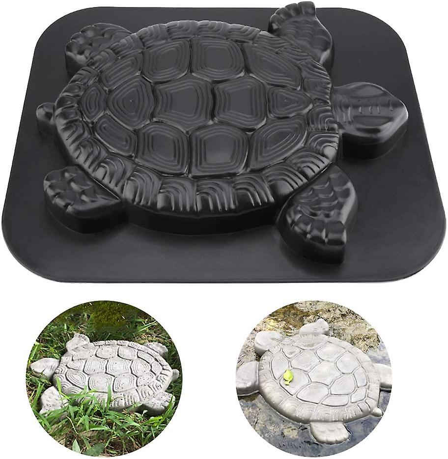 Turtle Paving MoldPlast Medium Betong Formar Stepping Stone Garden ...