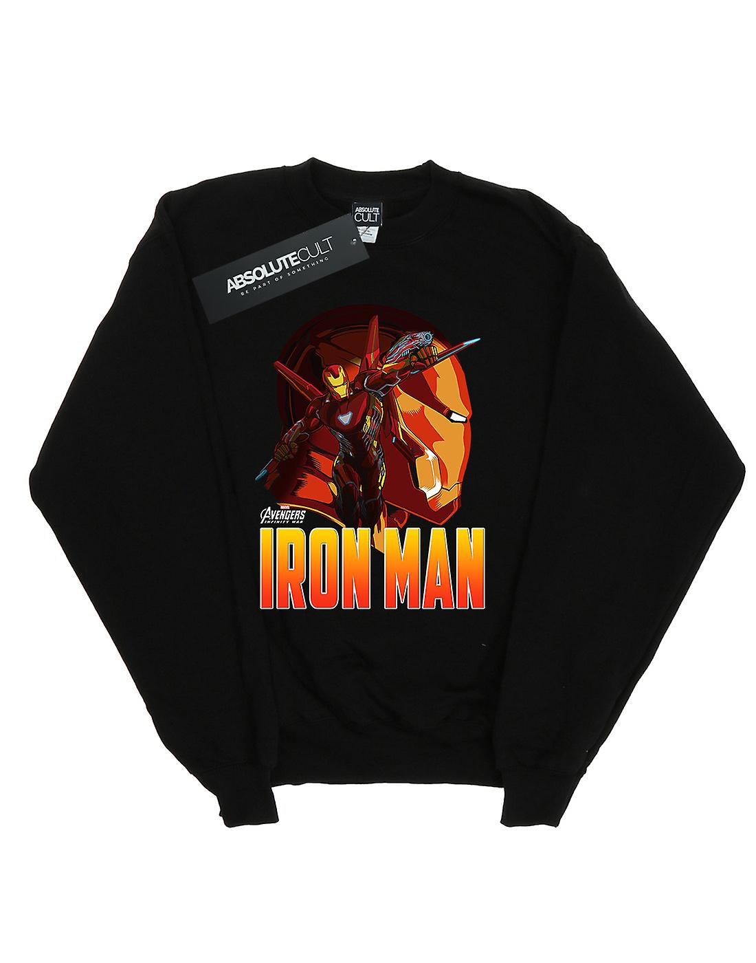 Marvel Boys Avengers Infinity War Iron Man Character Sweatshirt | Fruugo UK