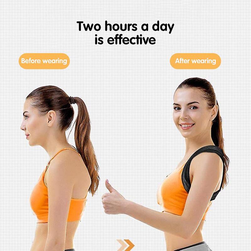 Adjustable Back Posture Corrector Corset Clavicle Spine Posture ...