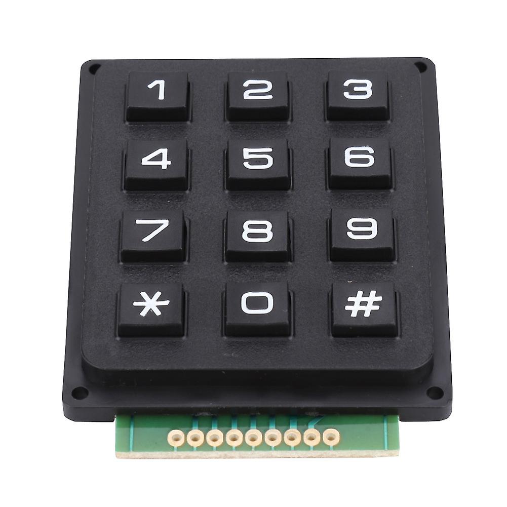 Keyboard Modules With 12 Keys 3x4 Push Buttons External Keypad For Mcu ...