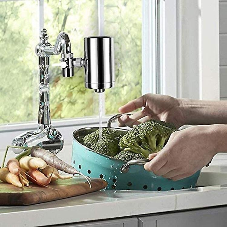 Large Flow Water Purifier Faucet Stainless Steel Water Purifier Kitchen ...