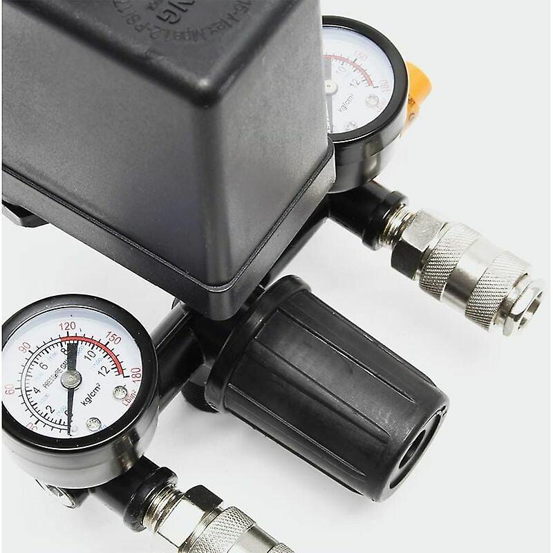 Pressure regulator with pressure switch for compressor Pressure switch 2 displays | Fruugo UK