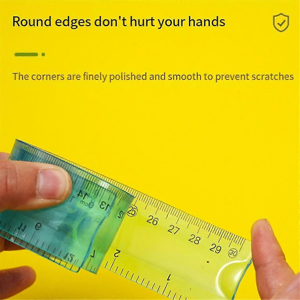 2pcs Ceramic Shrinkage Scale Set Plastic Soft Ruler DIY Ceramic Shaping ...