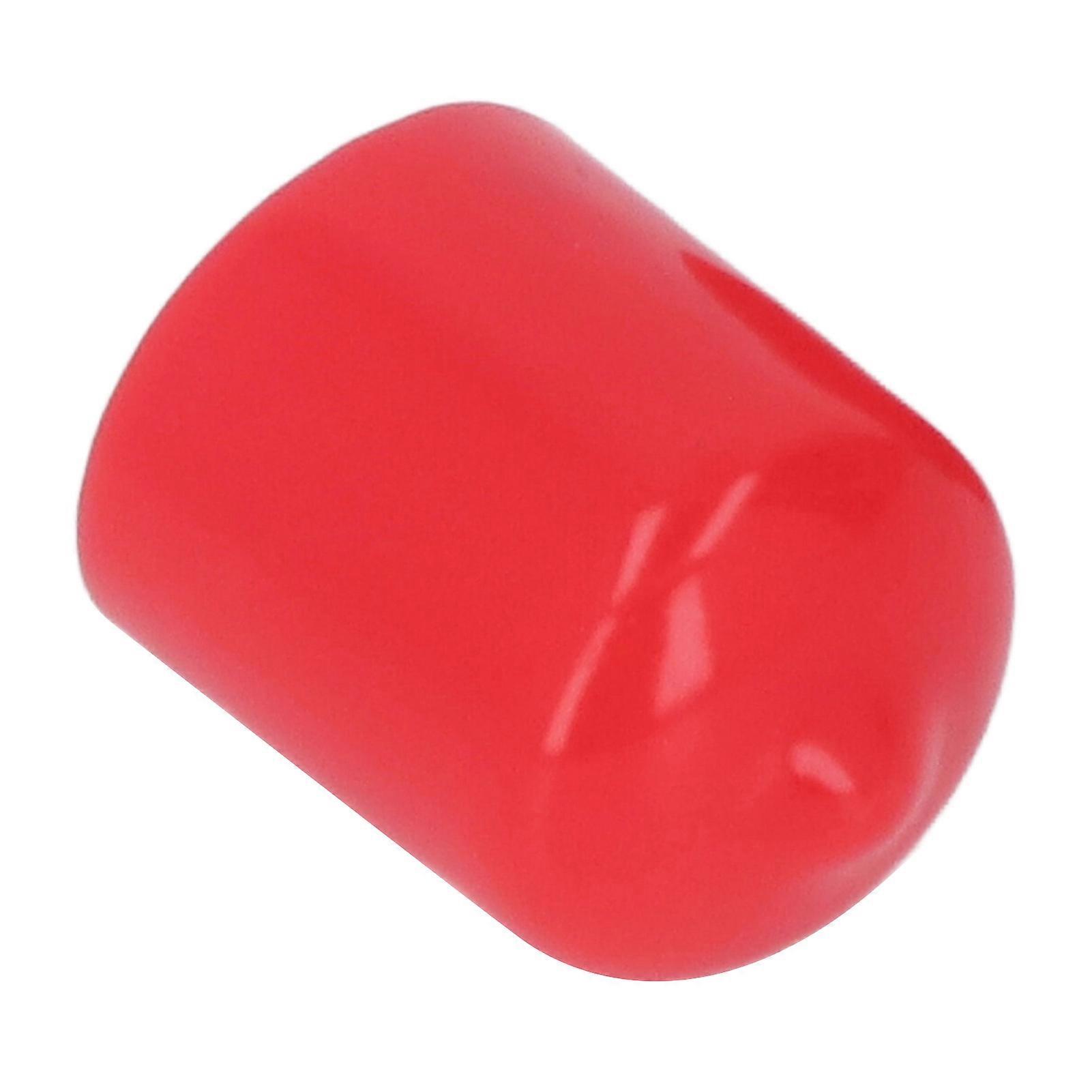 100Pcs End Cap Cover PVC Round Flexible Flame Retardant Screw Thread ...