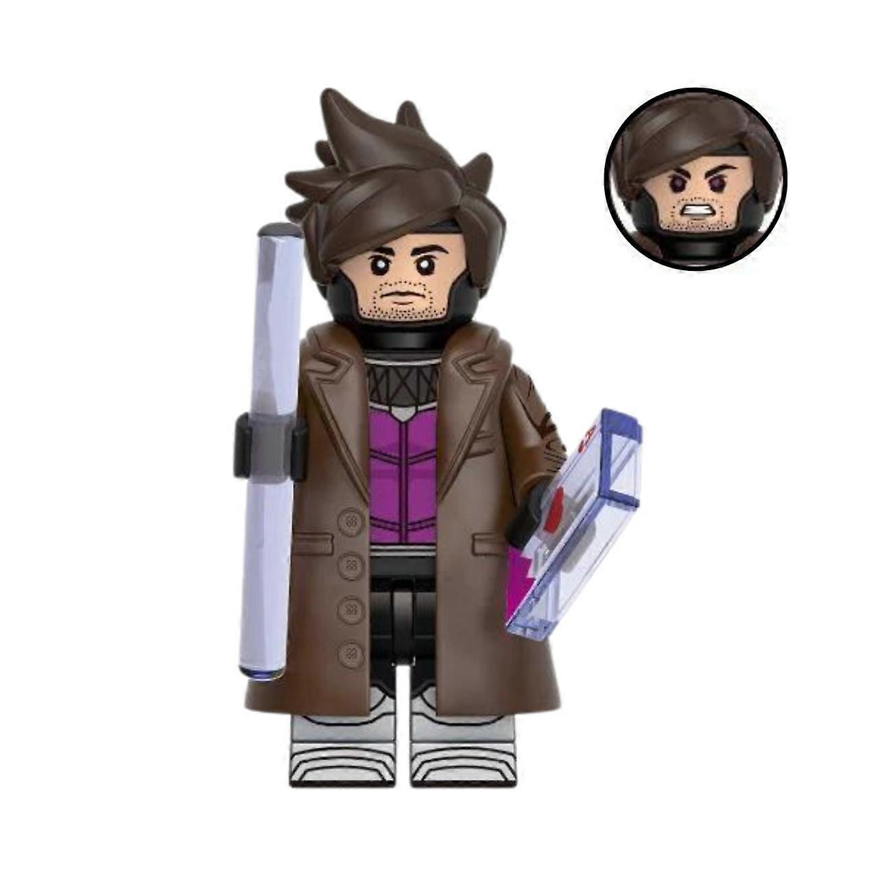 Deadpool X Wolverine Gambit X-23 Kimiko Minifigure Set With Weapons ...