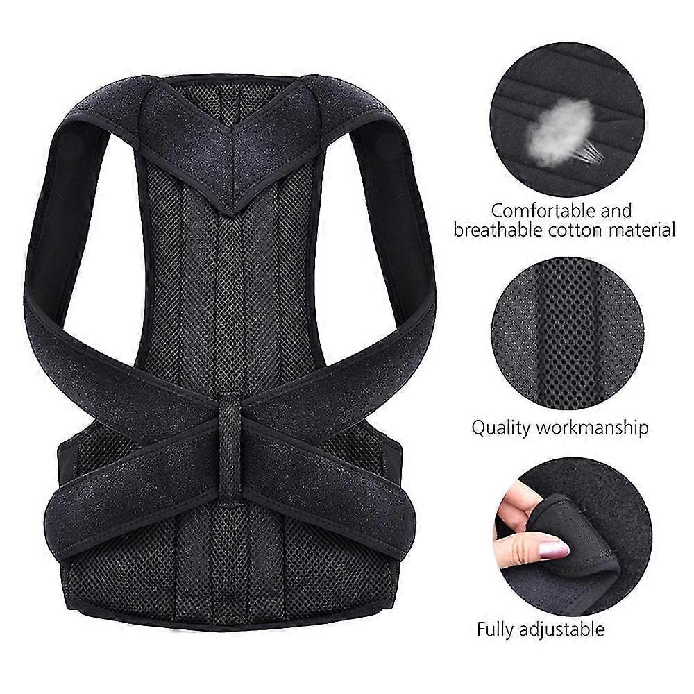 Back Brace And Posture Corrector For Women And Men, Back Straightener ...