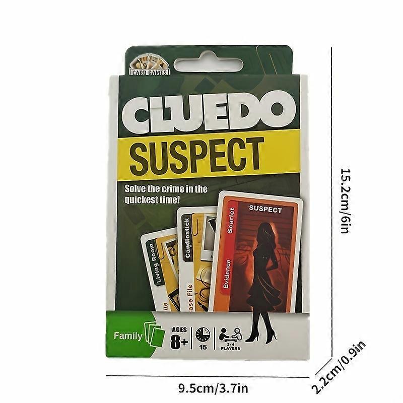 New models 1pc, CLUEDO CARD GAME, Family Party Entertainment Board Game ...