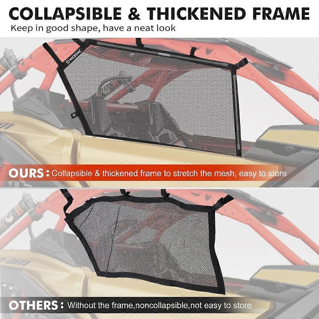 2Pcs Window Nets For Can-Am Maverick X3 R 4x4 XRS Max RR DS Turbo DPS ...