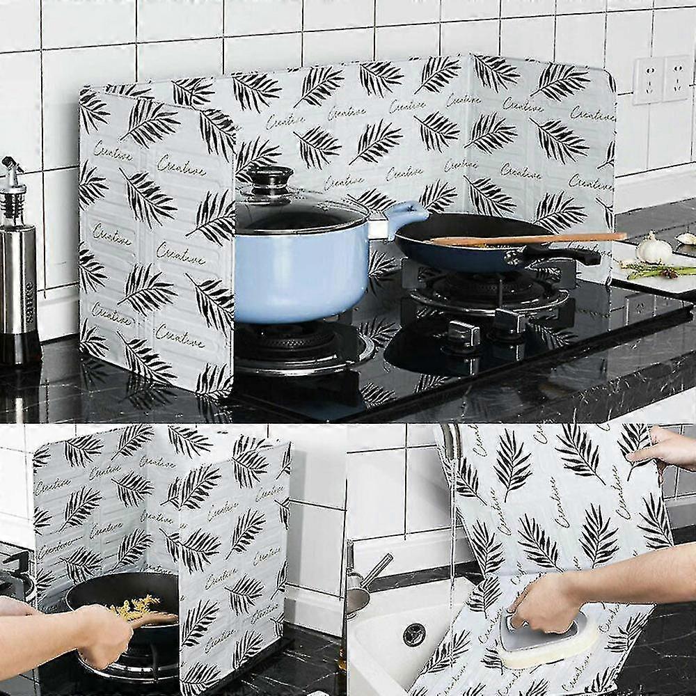 Folding Anti Splatter Oil Screen Splash Cover Cooking Stove Guard ...