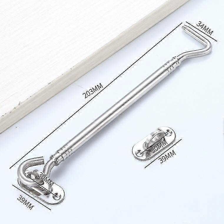 Cabin Hook, Gate Latch 8inch Stainless Steel Eye Shed Door Latch For ...