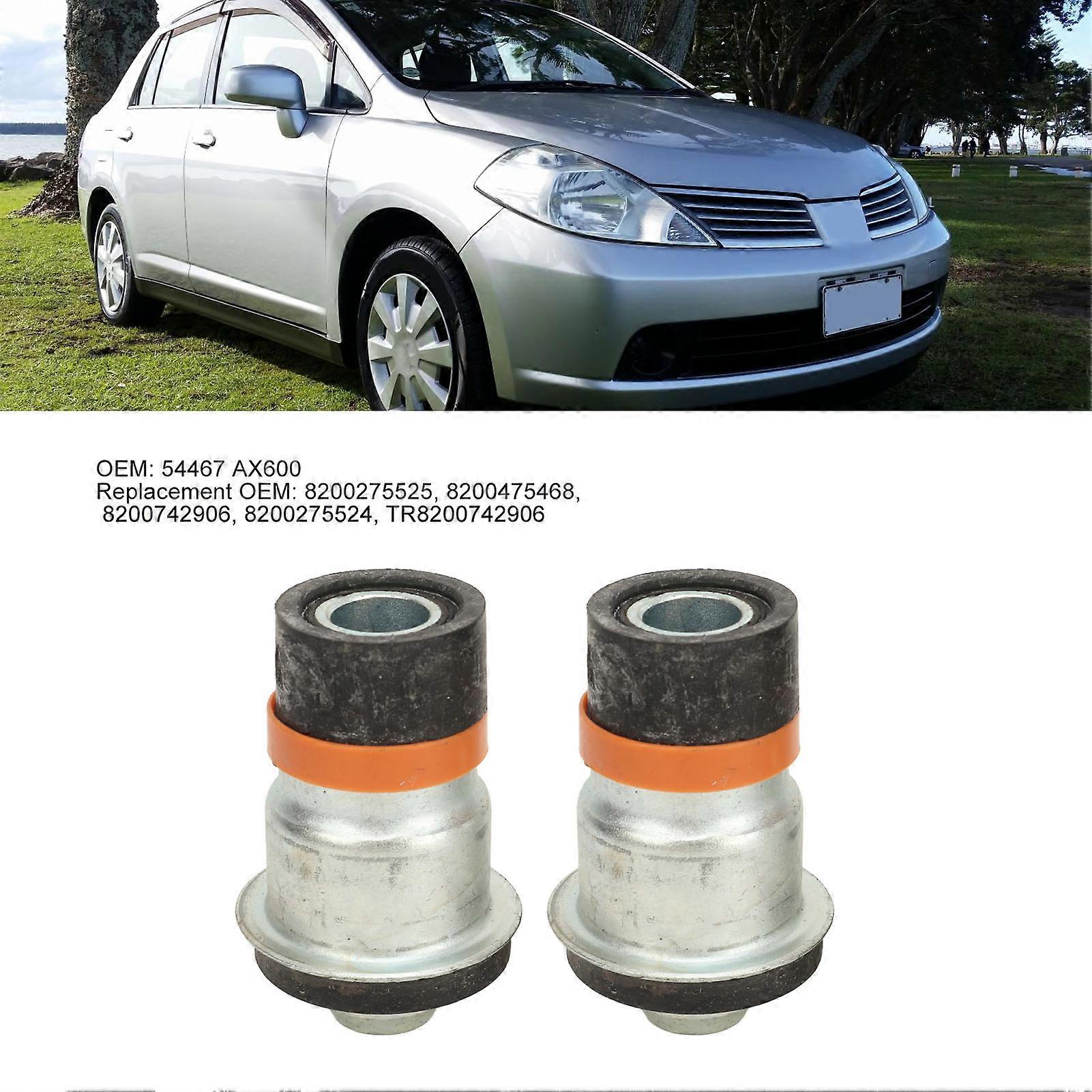 2PCS Front Subframe Rear Bush Reduce Vibration Improve Stability 54467 ...