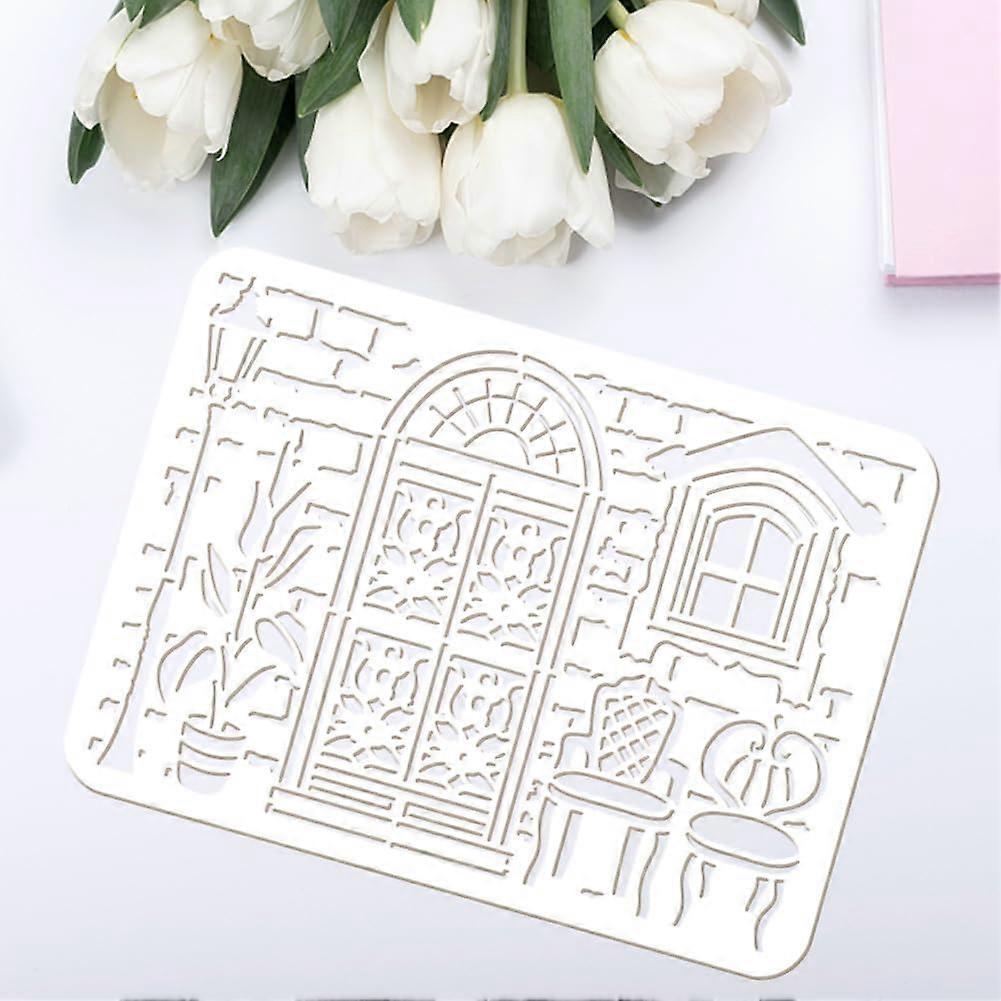 Door and Window Stencil for Painting 8.3x11.7inch Large Street Light ...