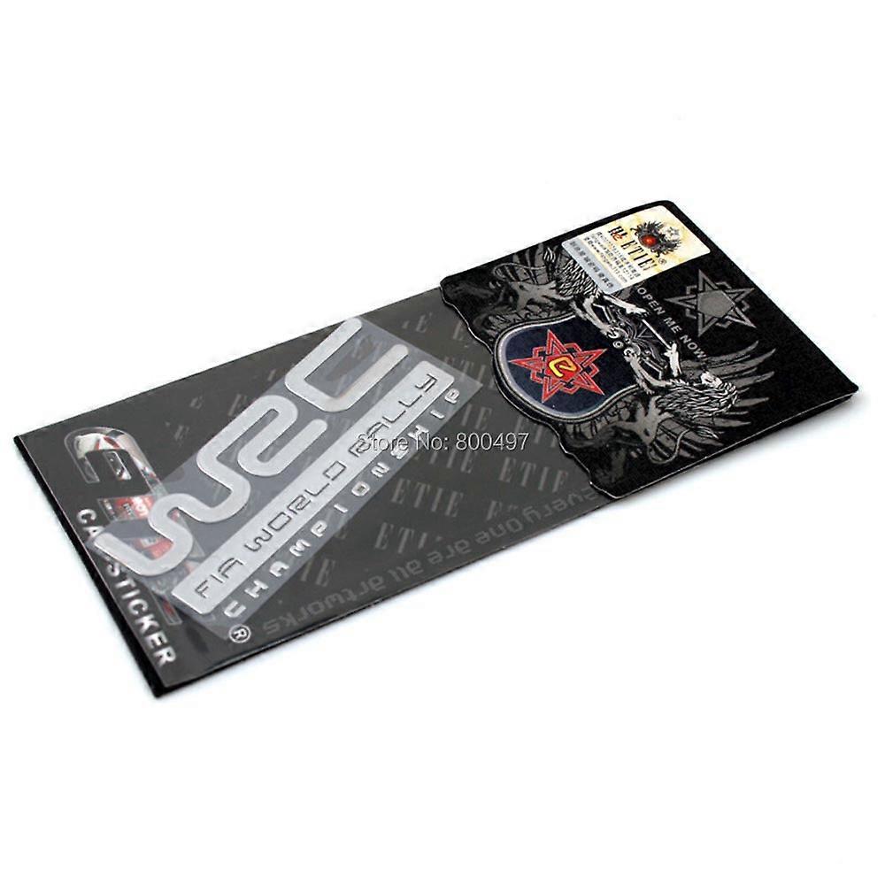 Car Styling 3D Car Trunk Nickel Alloy Badge Adhesive Emblem Sticker ...