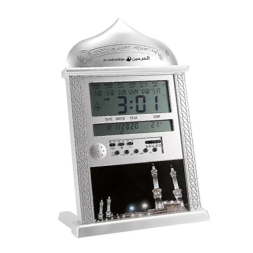 Azan Clock Athan Prayer Clock Automatic Azan Wall Prayer Clock Islamic ...