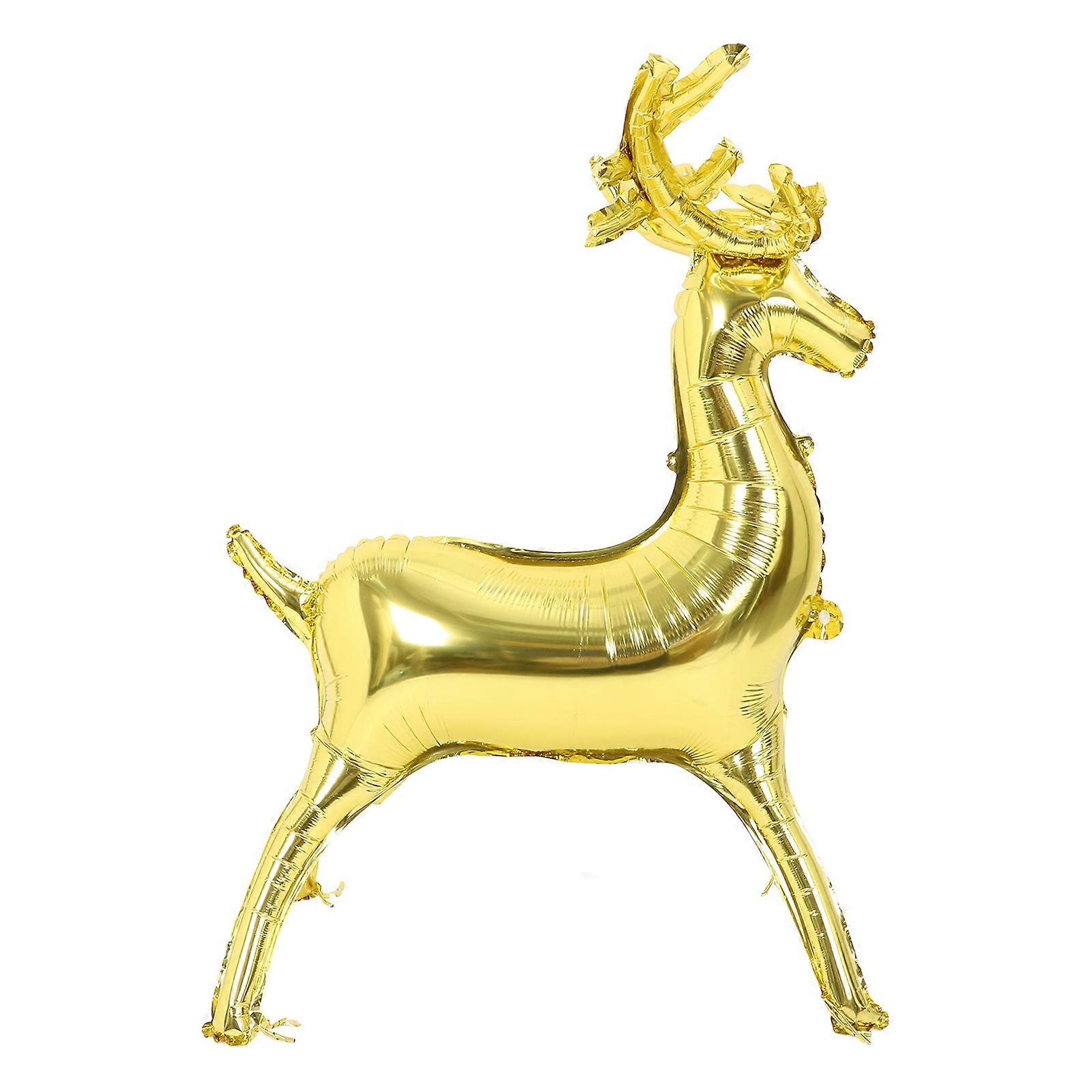 Christmas Inflatable Reindeer Balloon Large Standing Deer Party ...