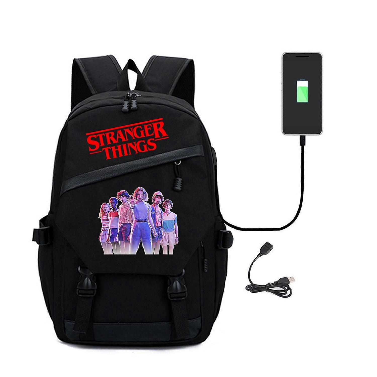 2022 Stranger Things Backpack Women Student Backpack Bag For Laptop ...