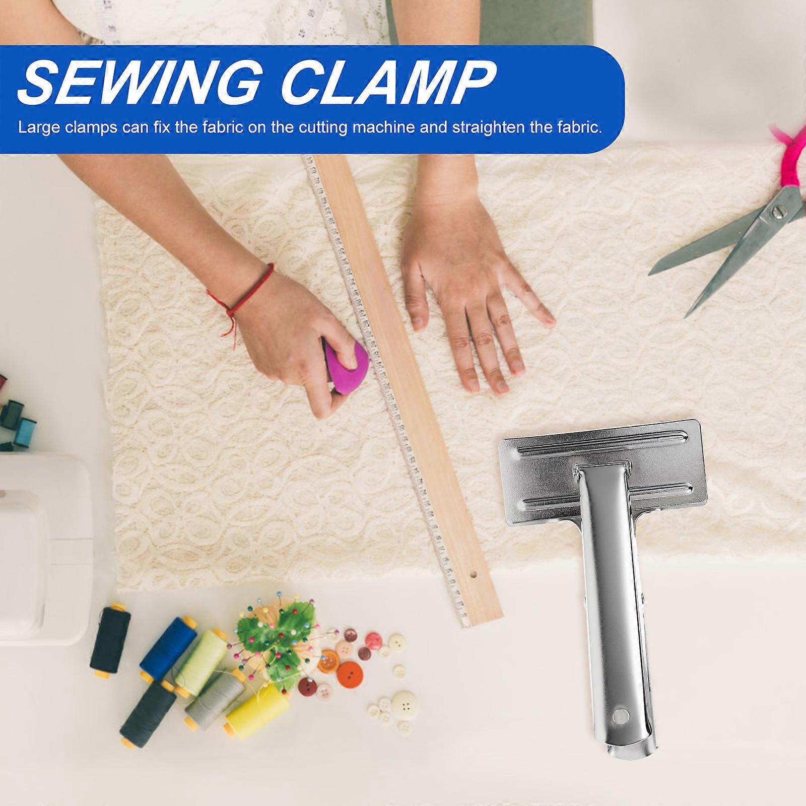 Cloth Clamp Fixed Fabric Clamp Cutting Tailor Sewing Tool Bed Tool ...