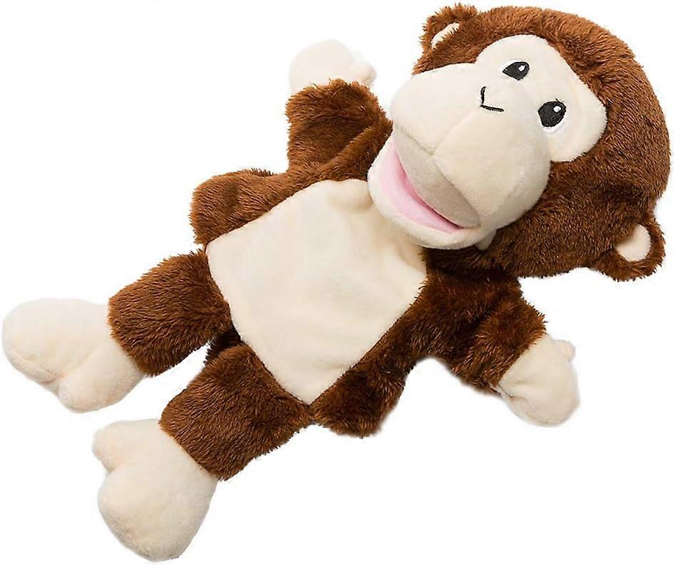 Hand Puppets Monkey Animal Puppets Zoo Plush Animal Toys 13 Inches ...