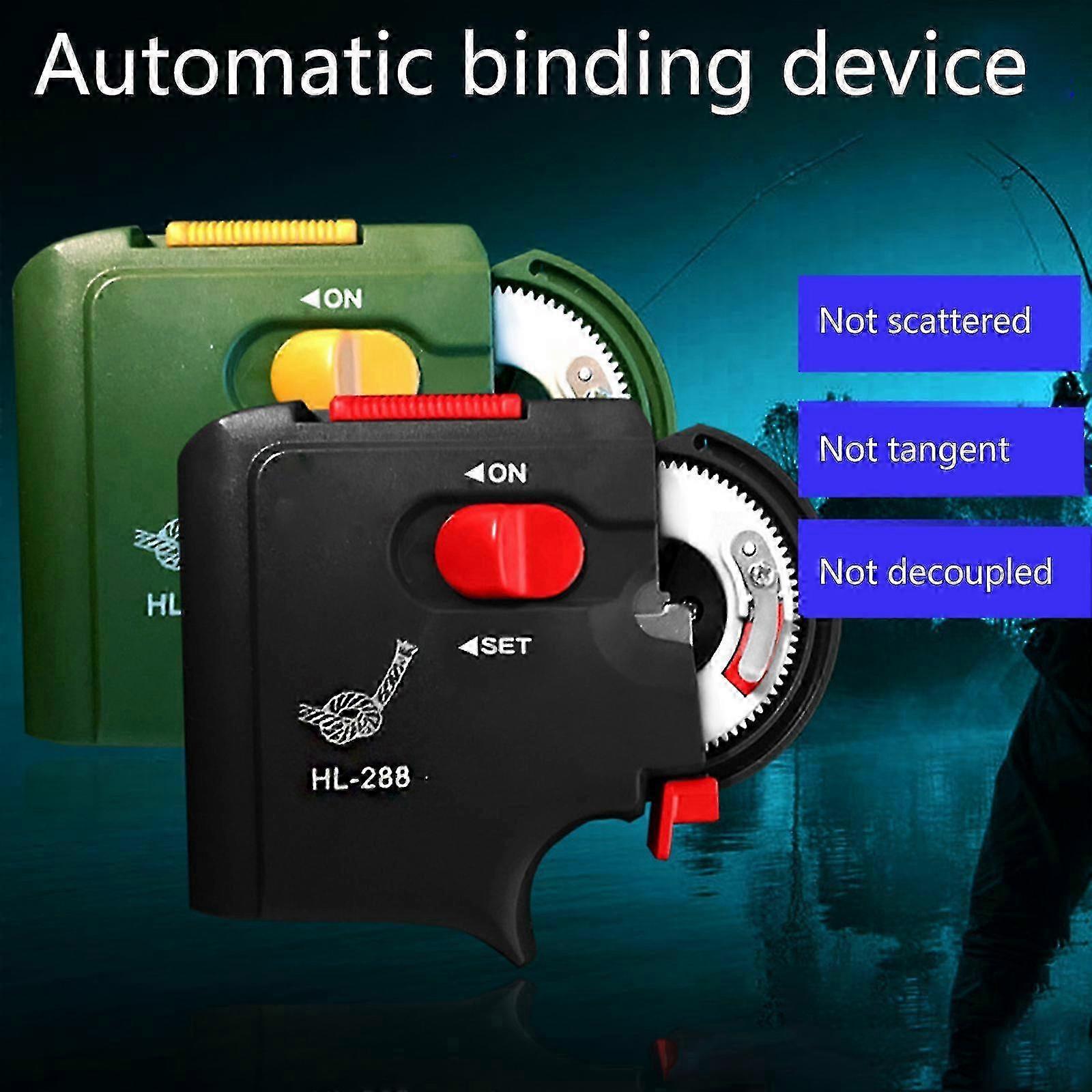 Electric Automatic Fish Hook Tier Machine Tying Device Tie Knot Fishing ...