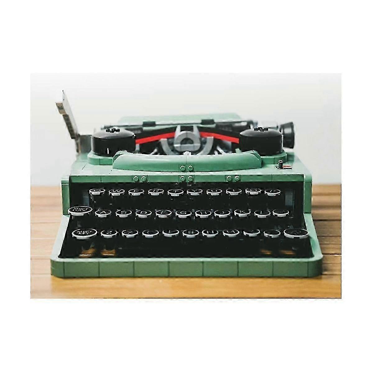 Retro Typewriter Blocks Brick Marking Machine Over 12 Old Kids Writing ...