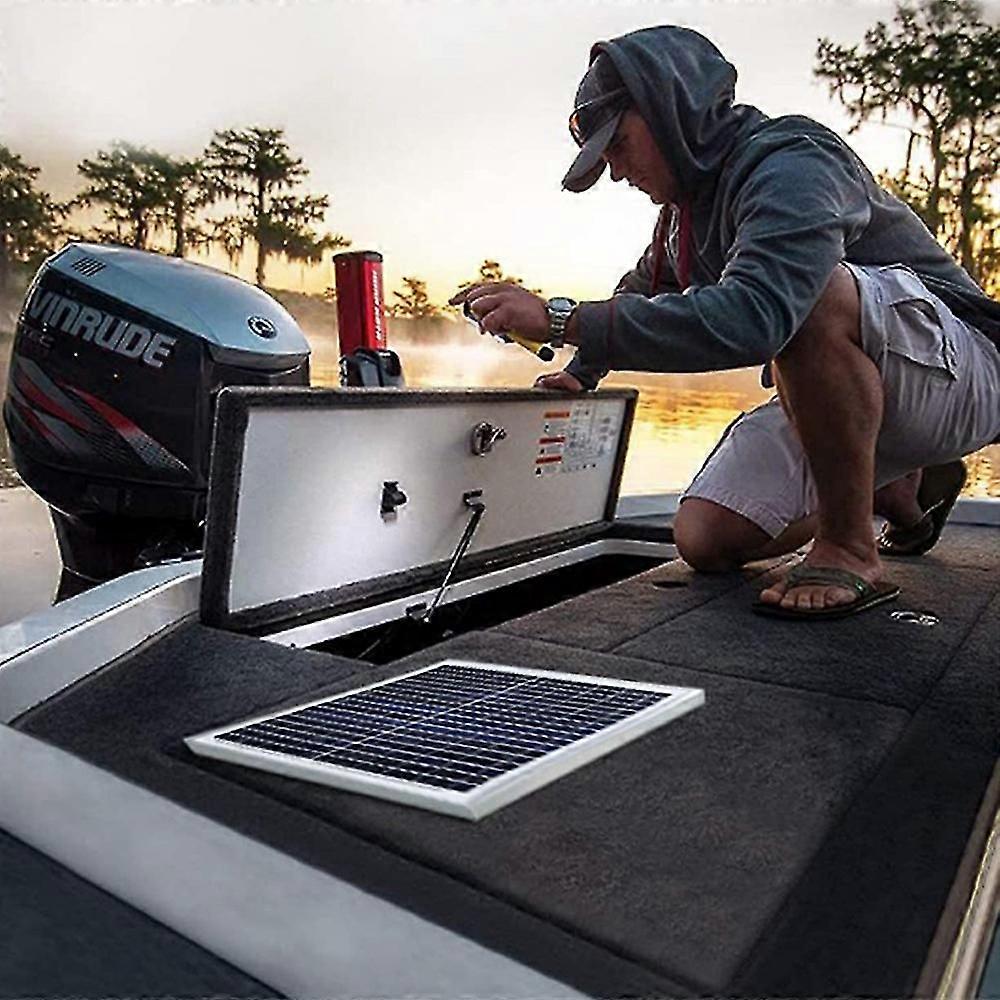 20 Watt Solar Panel 18 Volt Monocrystalline Portable Solar Panel To ...